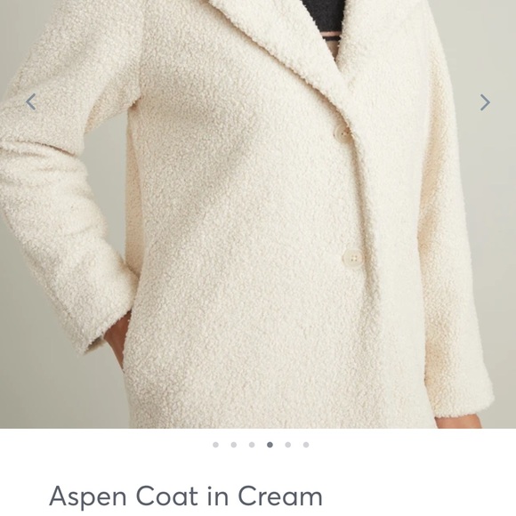 Jackets & Coats | Aspen Coat In Cream | Poshmark